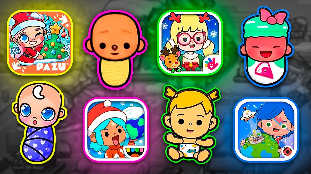 Avatar World Baby vs Toca Boca Baby vs Miga Town Baby vs Yoya World ...