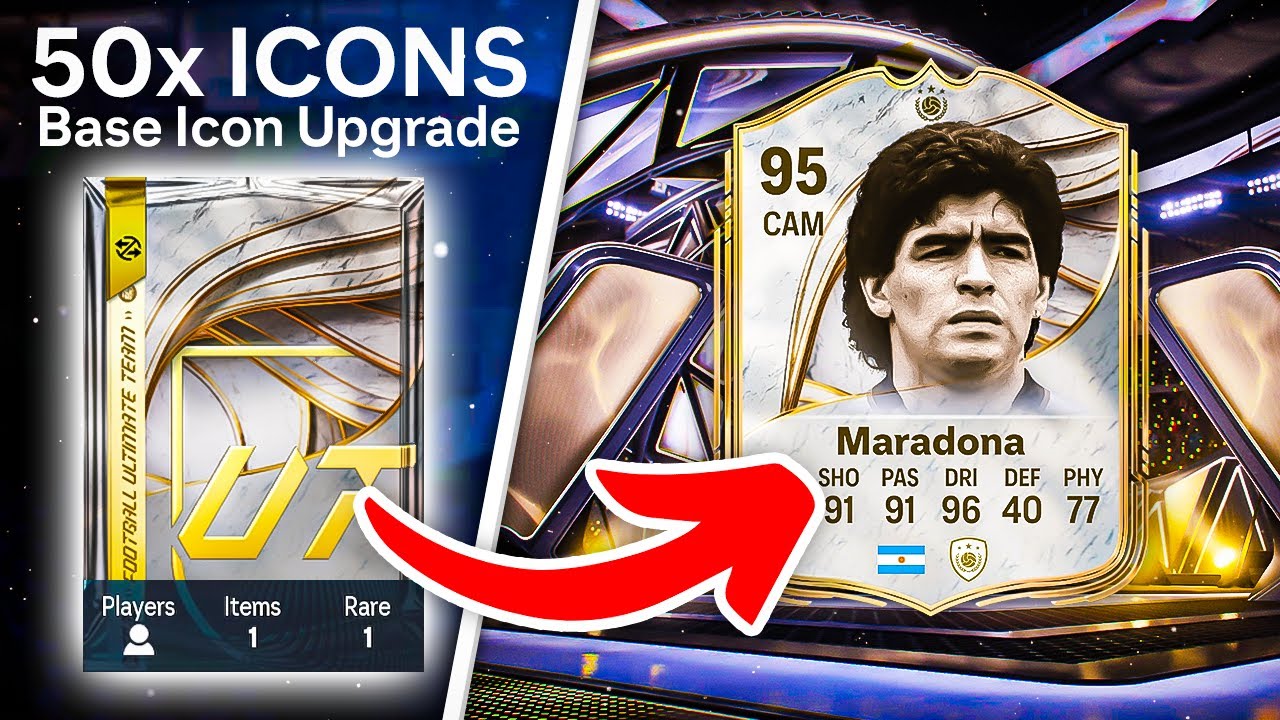 50x BASE ICON PACKS! 😲 FC 26 Ultimate Team - YouTube
