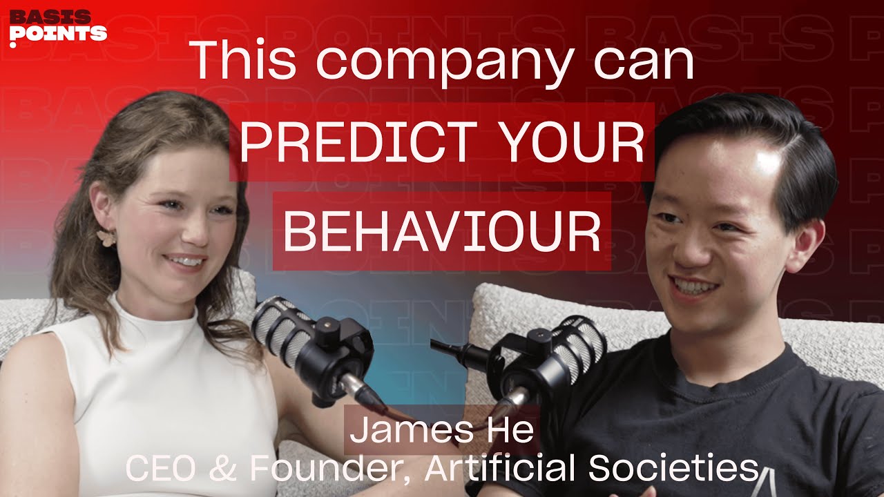The future is predicted. Meet Artificial Societies' James He - YouTube