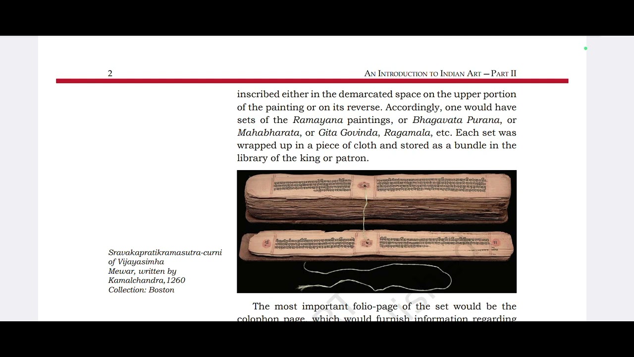 Chapter 1/Manuscript Tradition of India/Class 12/Painting/Full Chapter ...