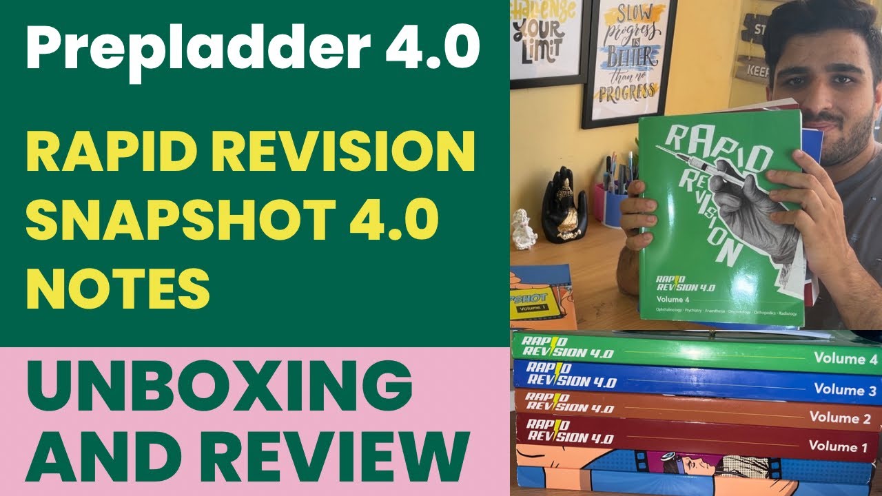Prepladder - 4.0 Rapid Revision + Snapshots Notes Unboxing | Prepladder ...