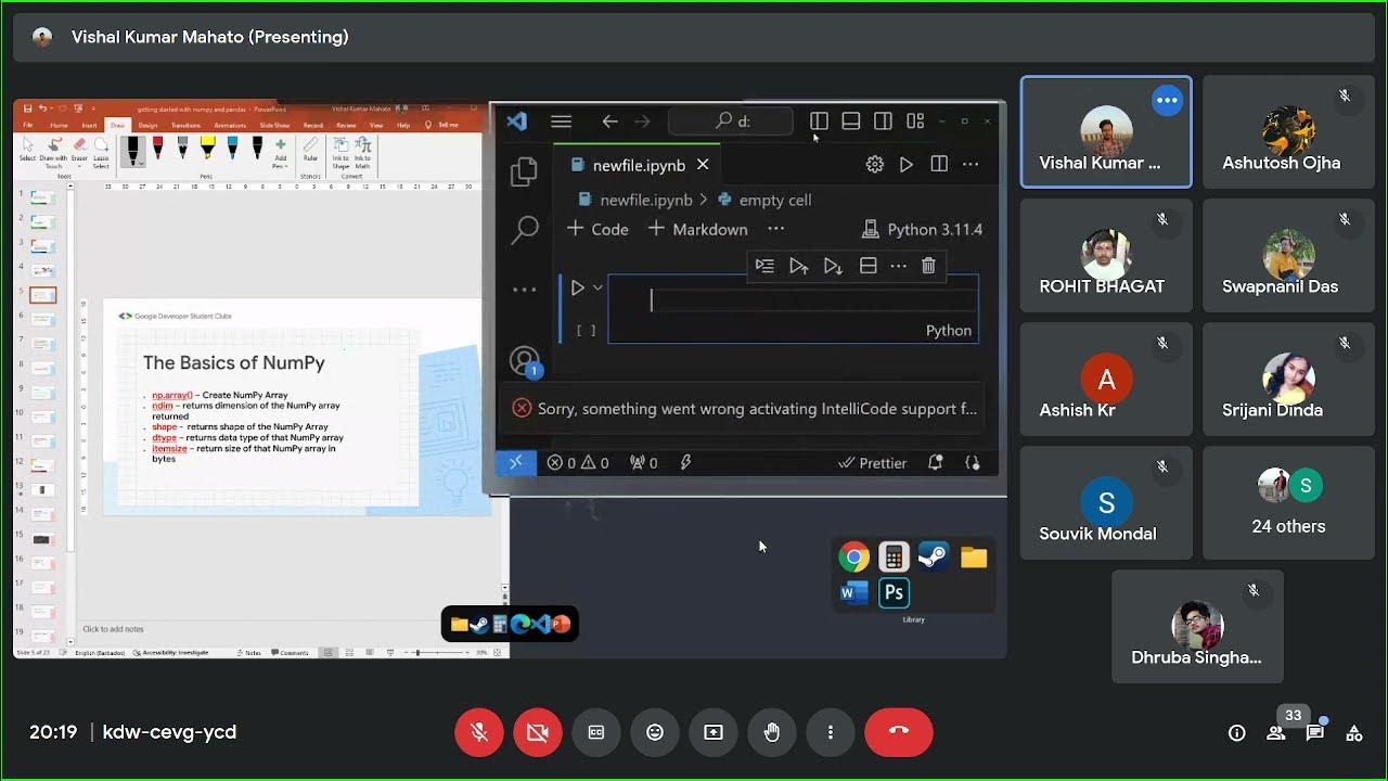 Getting started with numpy and pandas - YouTube