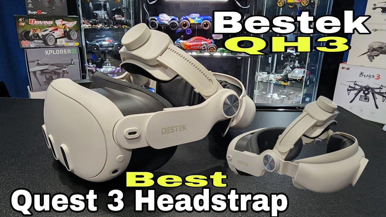 Best Meta Quest 3 VR Headstrap (Bestek QH3 From Amazon) - YouTube