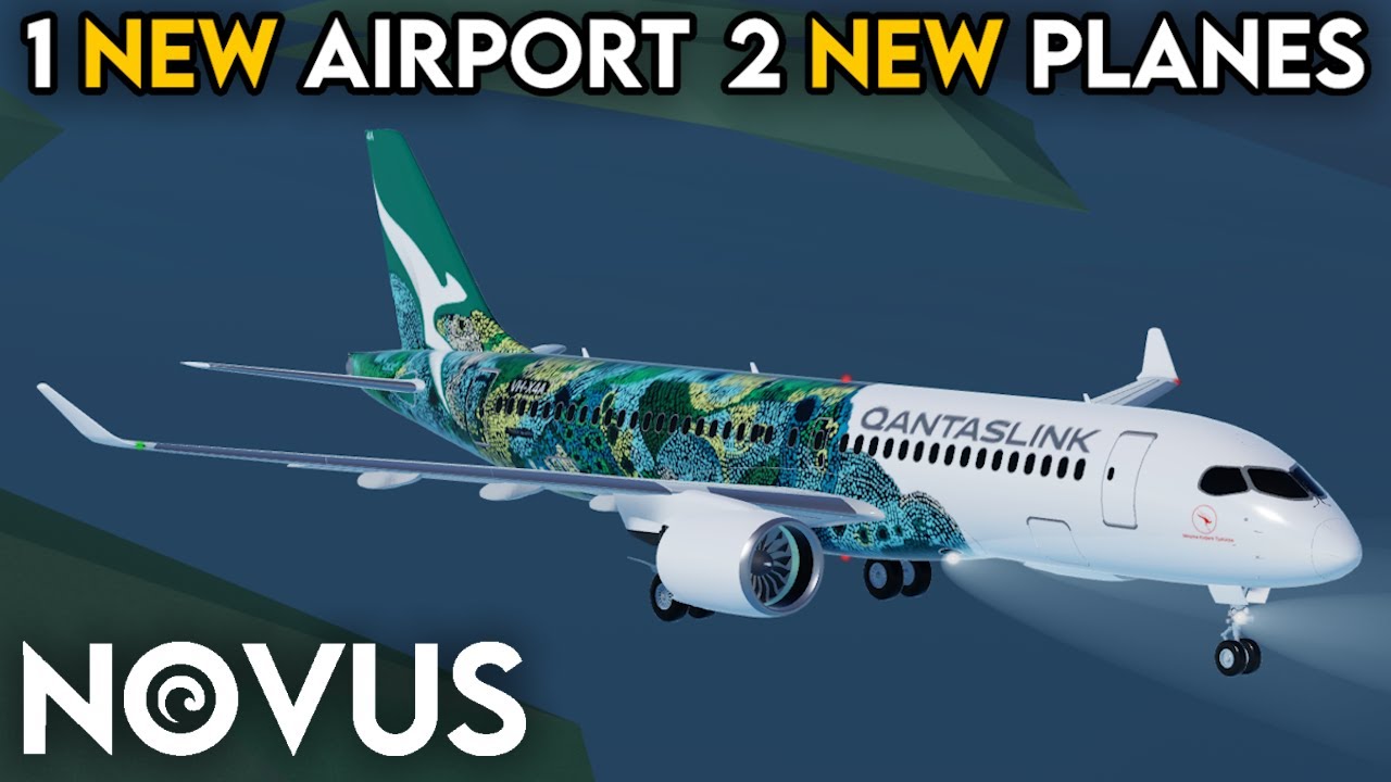 This NOVUS UPDATE is BIG! 👀 (New Airport, 2 New Planes) - YouTube