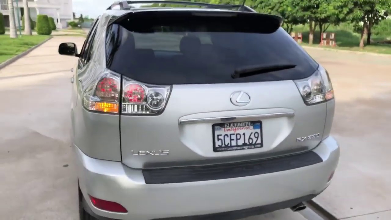 New arrival 2005 Lexus RX330 Silver Half full Option Review Detail ...