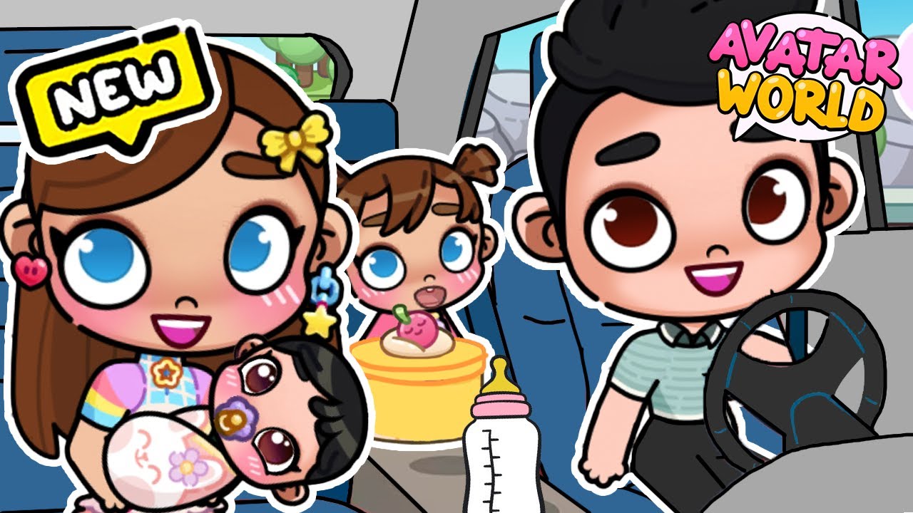 EL PRIMER DÍA DE MI NUEVA HIJA EN CASA en Avatar World | Sol Games - YouTube
