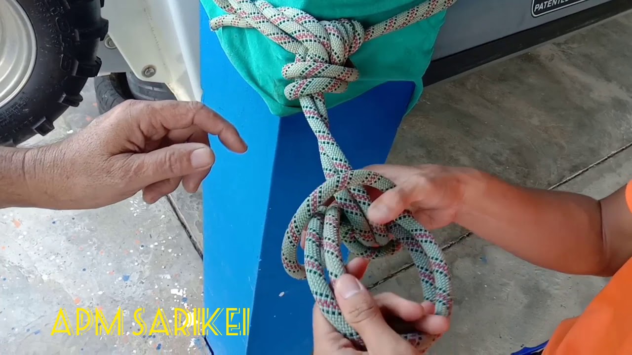 Figure 8.on a bight@ double loop - YouTube