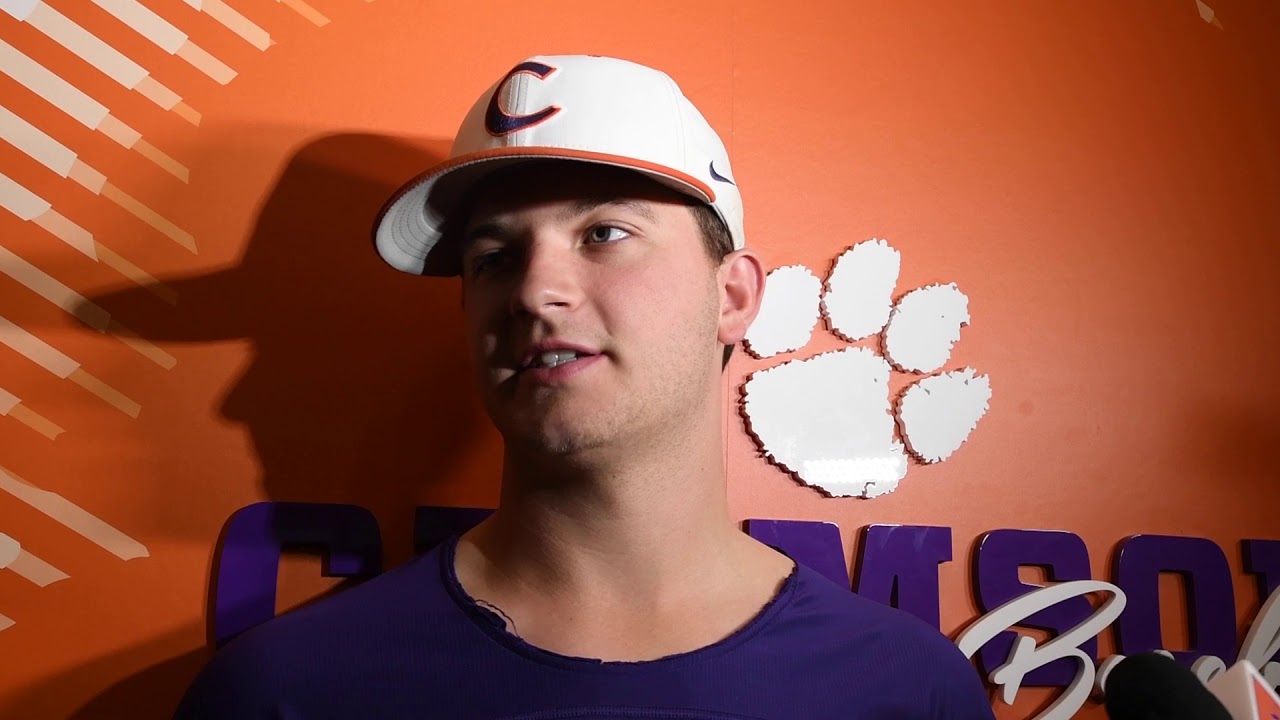 Clemson pitcher Carson Spiers - YouTube