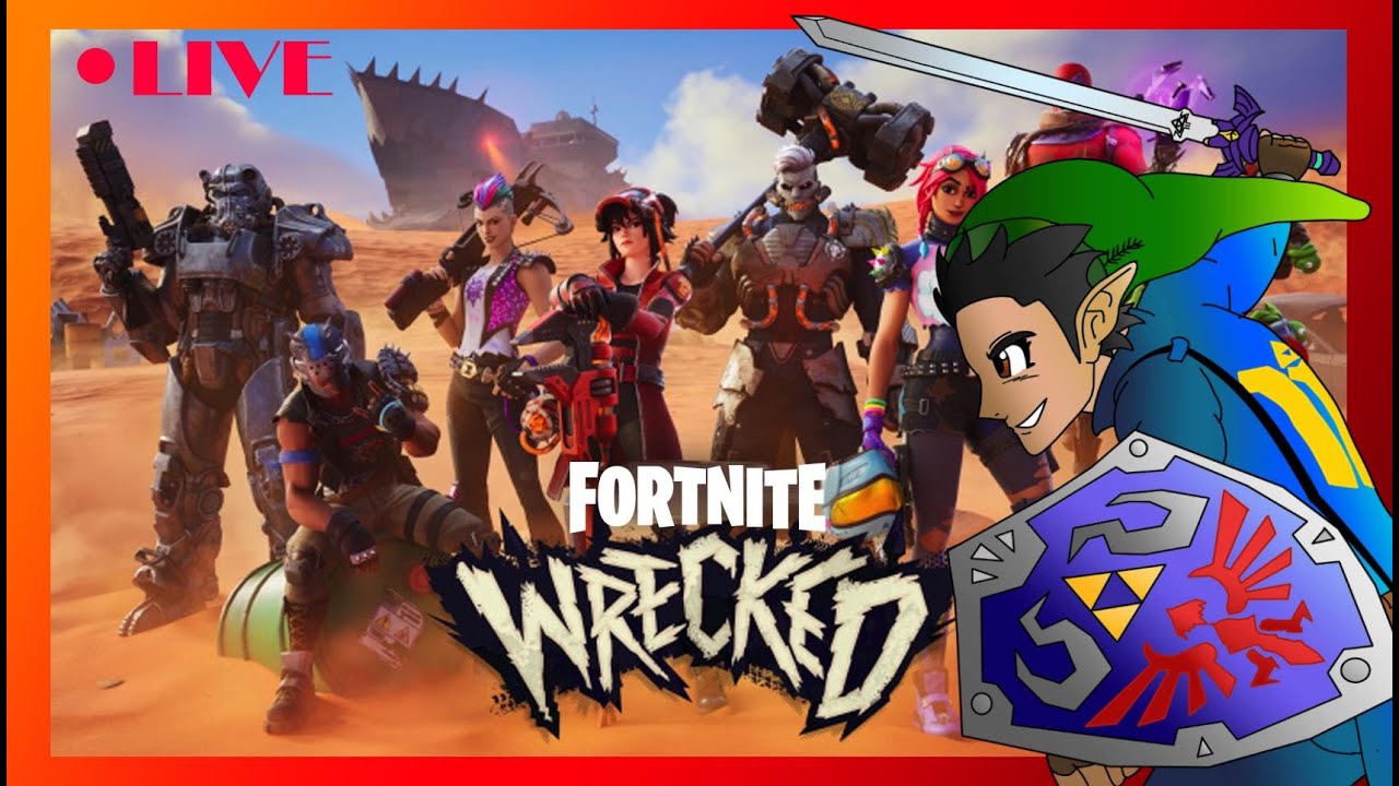 Playing Fortnite Wrecked - YouTube
