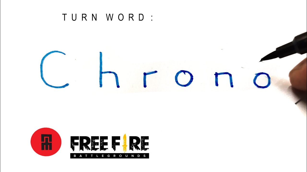 Turn Word CHRONO Into CHRONO FREE FIRE Character - YouTube