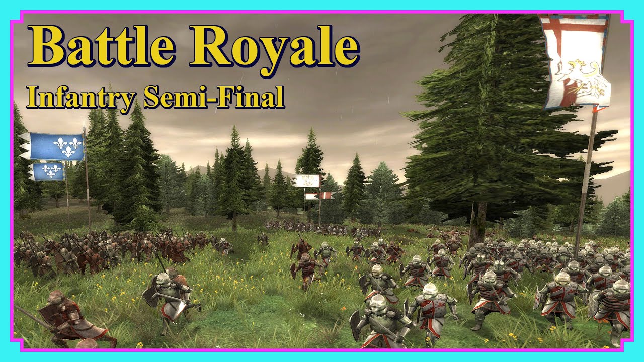 A.I. Infantry Only | SF2: Poland, England, Rebels, Mercs | AI Battle ...