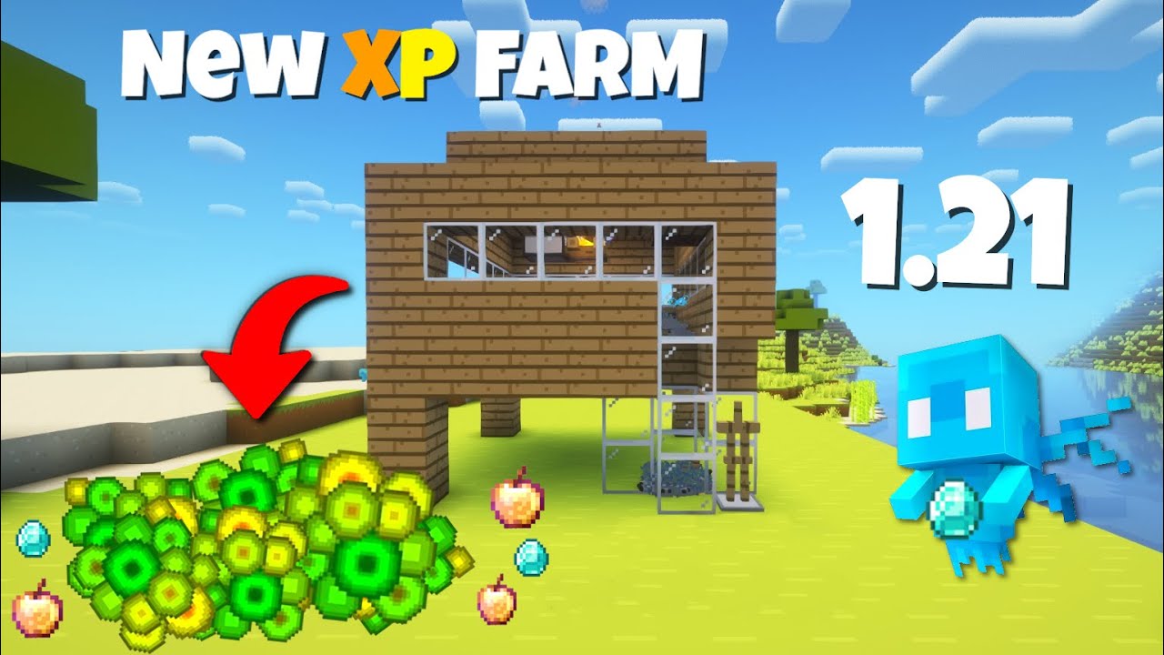 New Minecraft Best XP Farm 1.21 | Infinity XP - YouTube