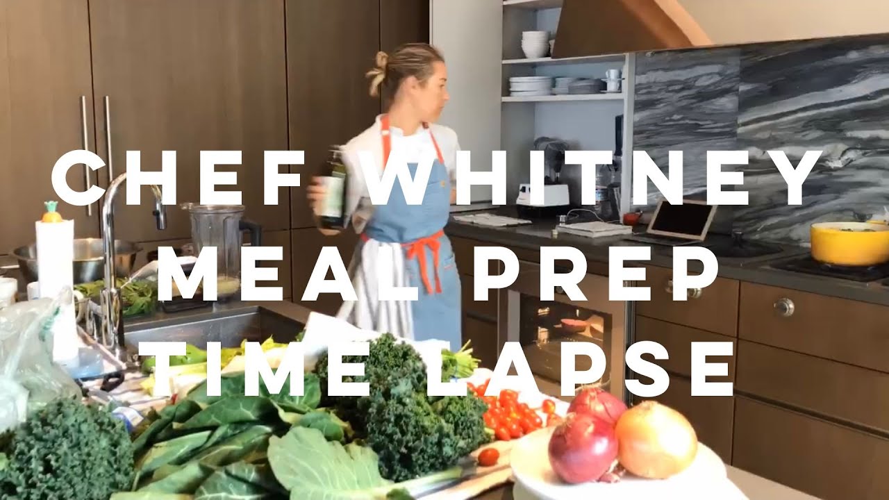 Watch Chef Whitney Meal Prep Time Lapse in 25 Seconds! Personal Chef's ...
