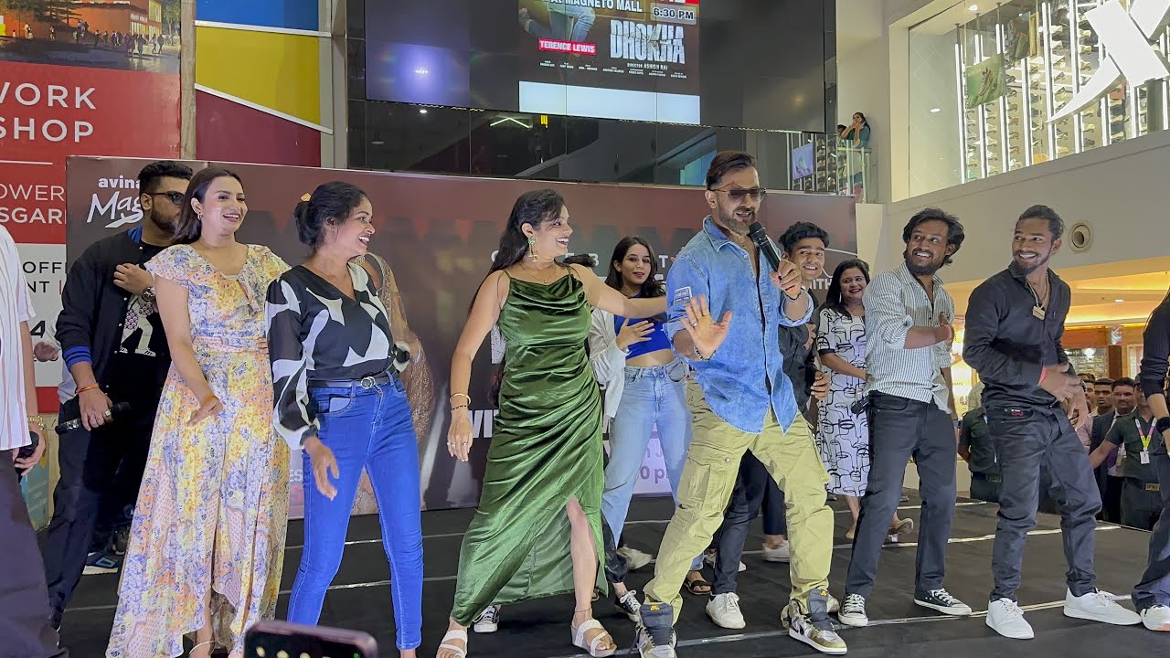 terence lewis dance choreography कोरियोग्राफ़र टेरेंश लुईस मेगनेटो माल ...
