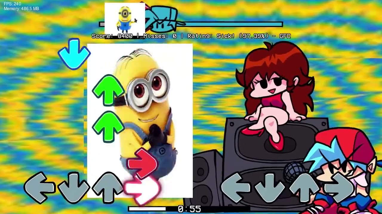 rise of gru in fnf - YouTube