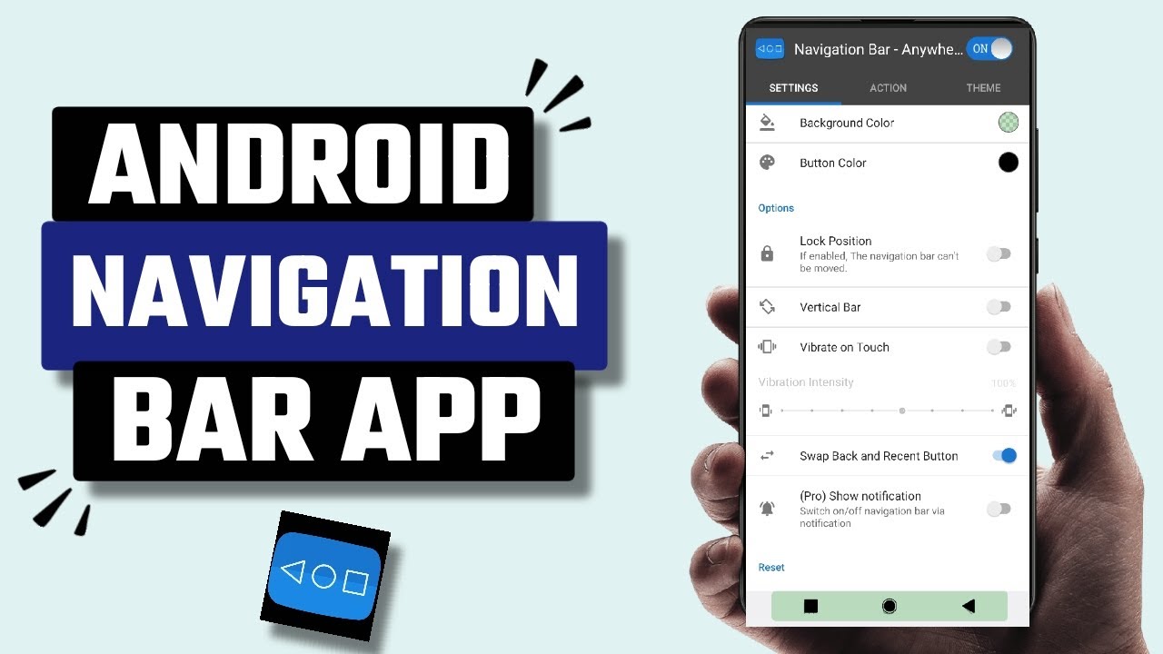 Best Navigation Bar App for Android - YouTube