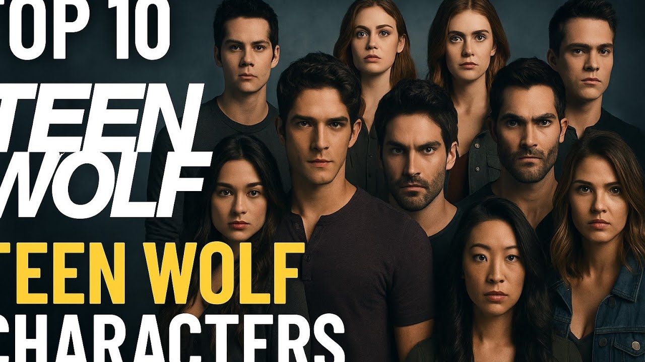 TEEN WOLF SERIES: TOP 10 TEEN WOLF CHARACTERS... - YouTube