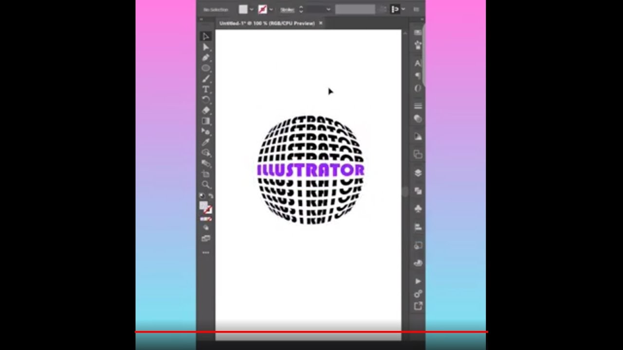 Transform distort in Adobe illustrator - YouTube