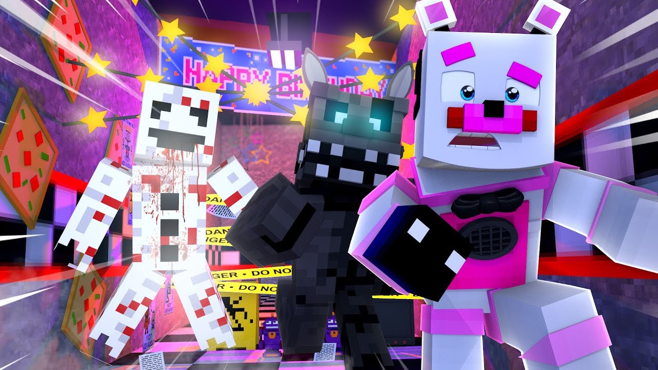 Funtime Freddy's NEW Location is Haunted! Minecraft FNAF Roleplay - YouTube