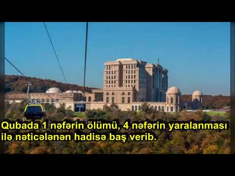 Qubada Quba Rixos Oteldə faciə – Kanat qırıldı, ölən və yaralananlar var    . Azerbaycan Online
