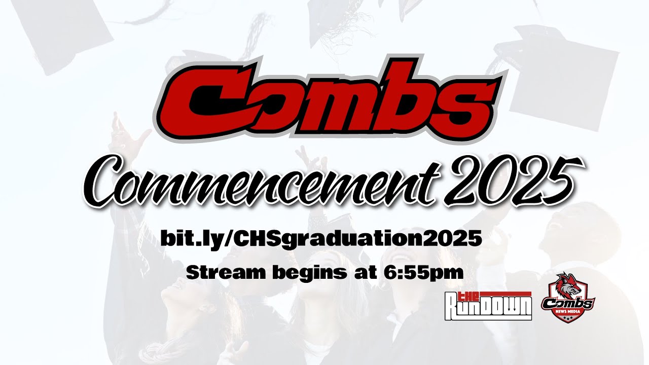 Combs High School Commencement Ceremony 2025 - YouTube