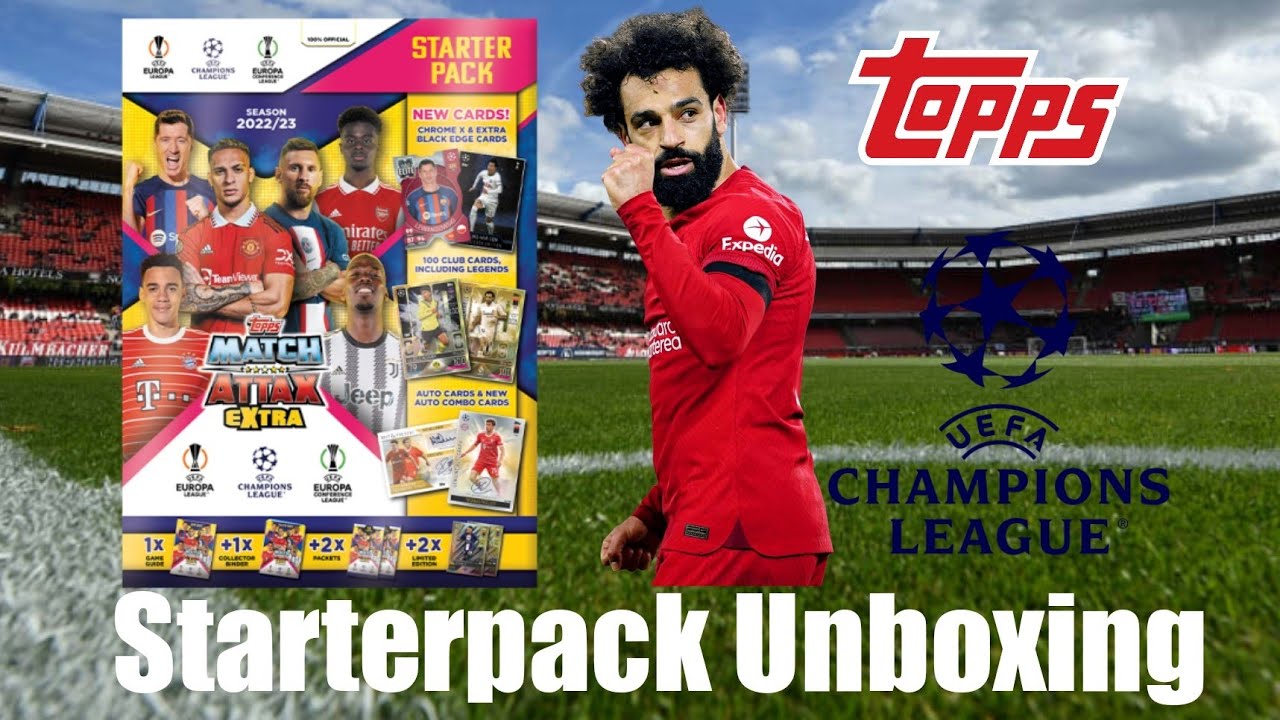 BOOM🔥| Topps Club Competitions Match Attax EXTRA 2022/23 STARTERPACK ...