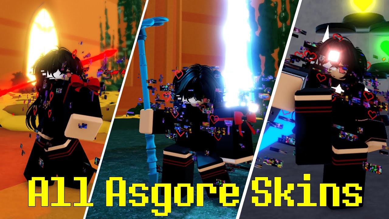 All Asgore Skins Showcase 2025 | UTPR Roblox - YouTube