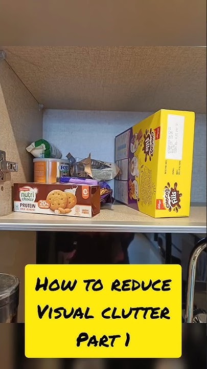 2 ways to reduce visual clutter | Part 1 #HomeOrganization #Declutter # ...