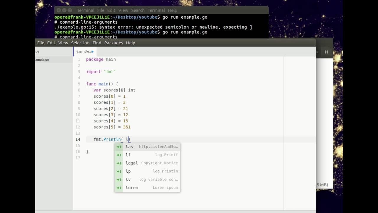 Golang - Array Length - YouTube