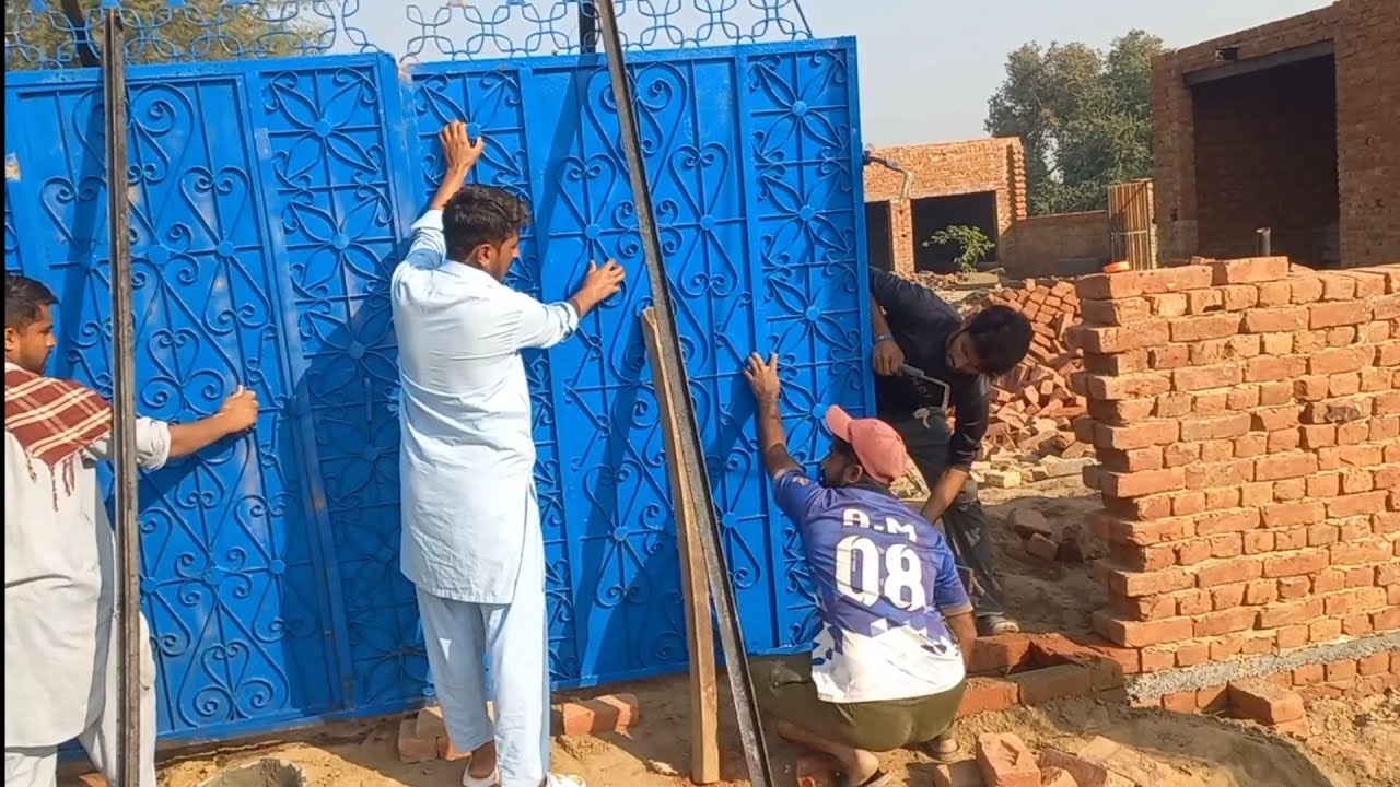 Steel Gate Installation Masterclass: Perfect Fit for Your Entrance ...