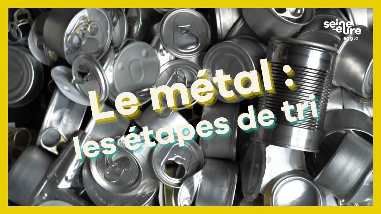 Les étapes de tri du métal - YouTube