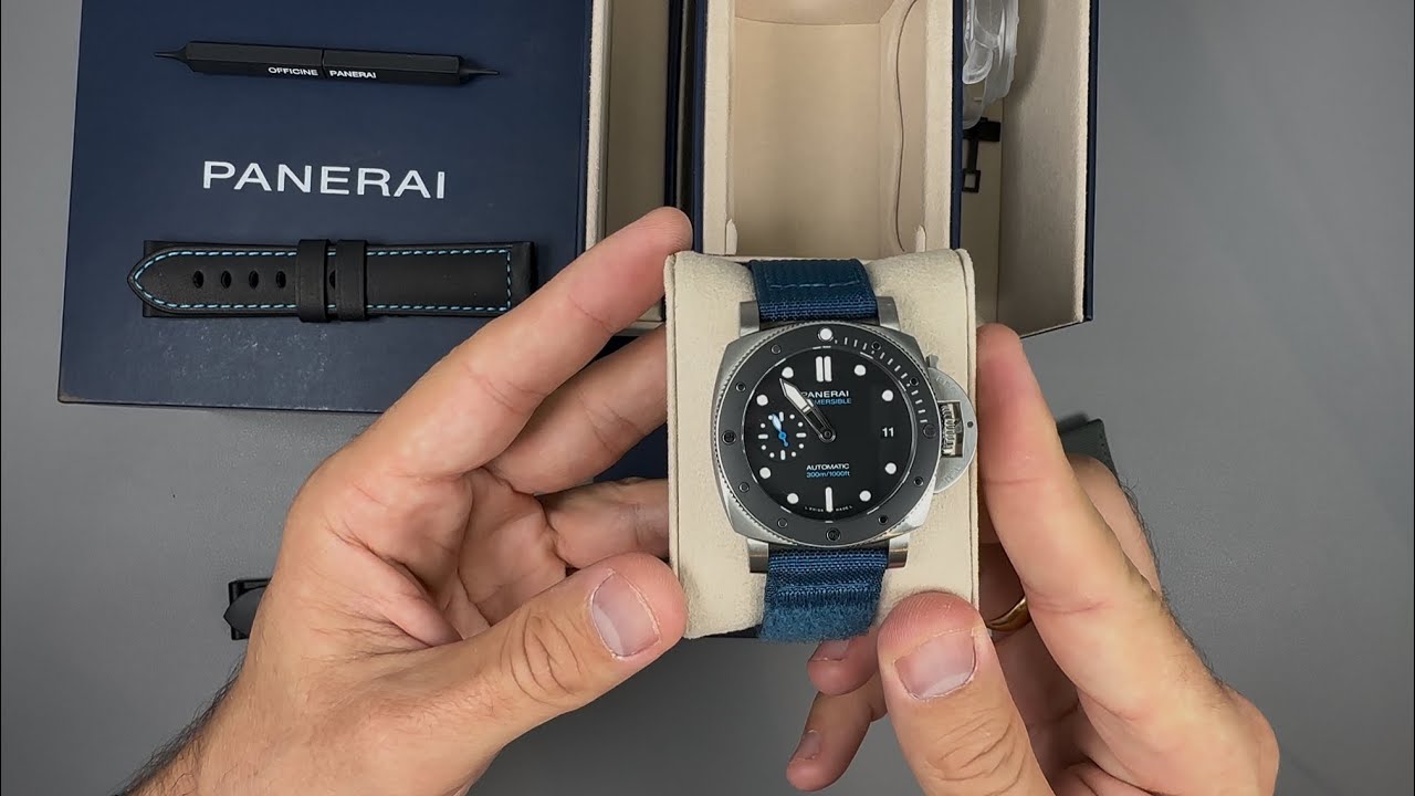 Unboxing Panerai Submersible 42mm PAM02683 (aka PAM683 or PAM1683 ...