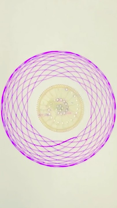 ASMR Spirograph Magic That Feels Too Satisfying to Watch! #spirograph #asmr - YouTube