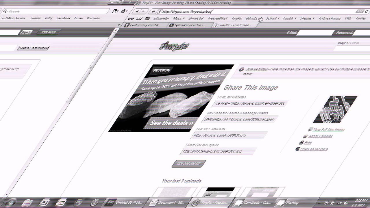 How to Upload an Image to Tinypic - YouTube
