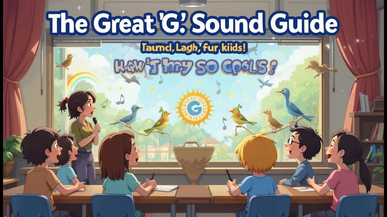 The Great "G" Sound Guide for Kids! - YouTube
