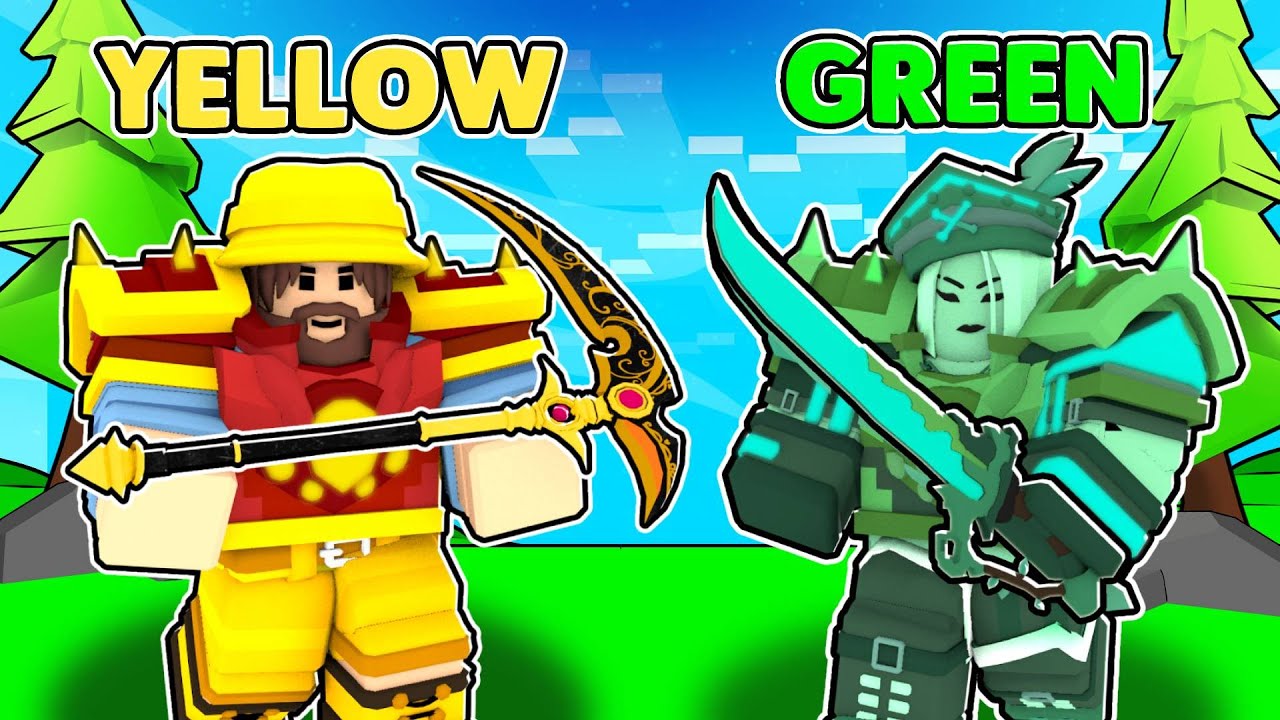 TEAM COLORS = My Items! (Roblox Bedwars) - YouTube