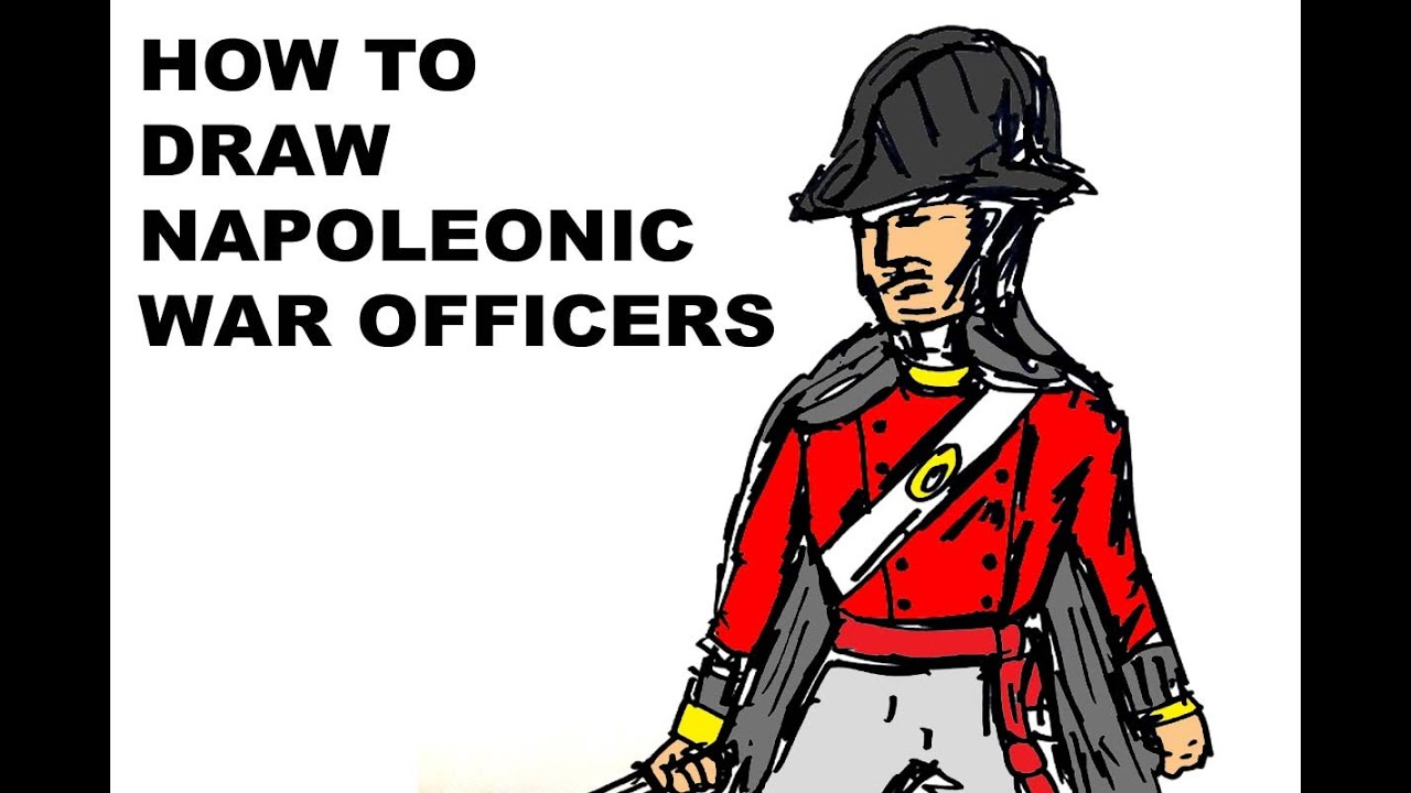 DRAW A NAPOLEONIC WAR SHIP CAPTAIN - YouTube