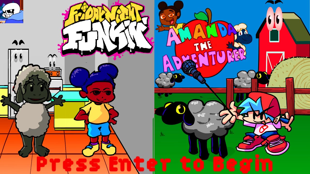 FNF AMANDA THE ADVENTURER AMANDA MOD #amanda #amandatheadventurer - YouTube