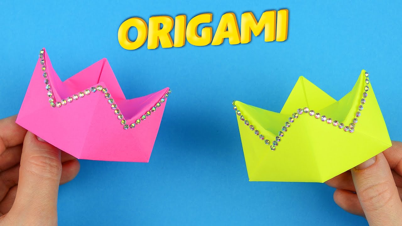 How To Make A Paper Crown Easy Origami Crown Handmade Tutorial YouTube How To Make A Paper Crown Easy Origami Crown Handmade Tutorial YouTube