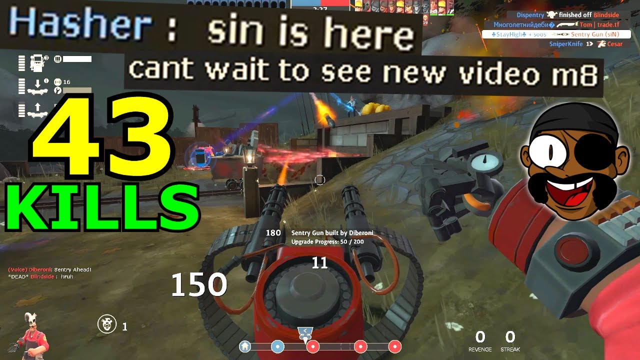 sin is here (Scream Fortress Engineer Gameplay) - YouTube