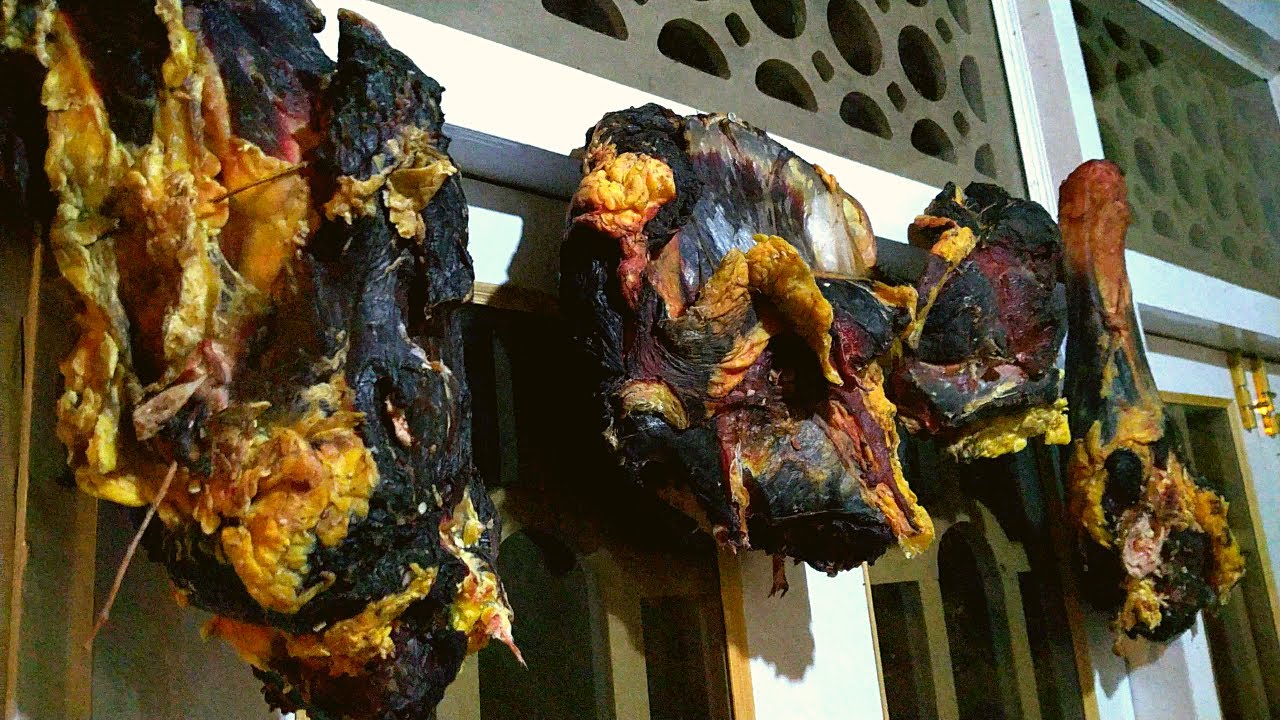 Dry Yak Meat ,Turnip and Carrots Makes Perfect Healthy Food - YouTube