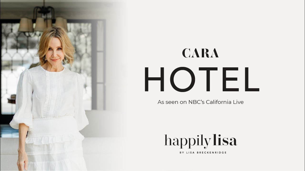 Cara Hotel - Lisa Breckenridge for NBC California Live - YouTube