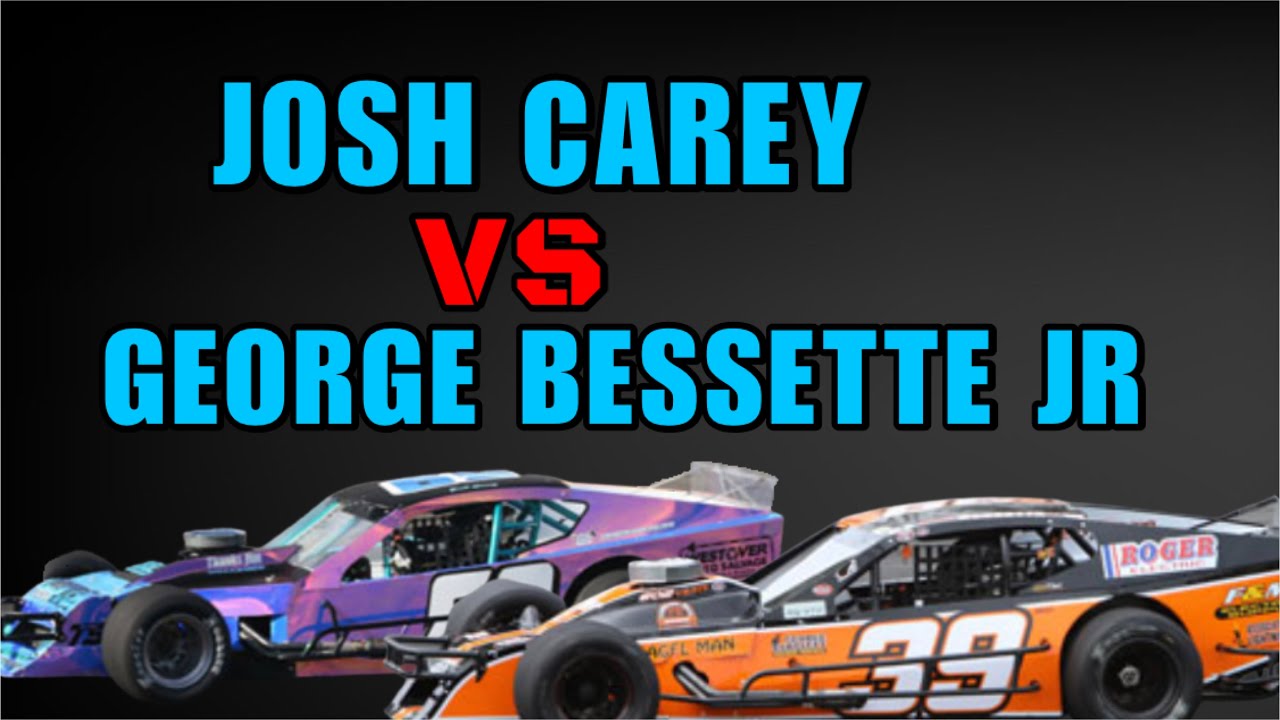Josh Carey Battles With George Bessette Jr / SK Light Modified Racing ...