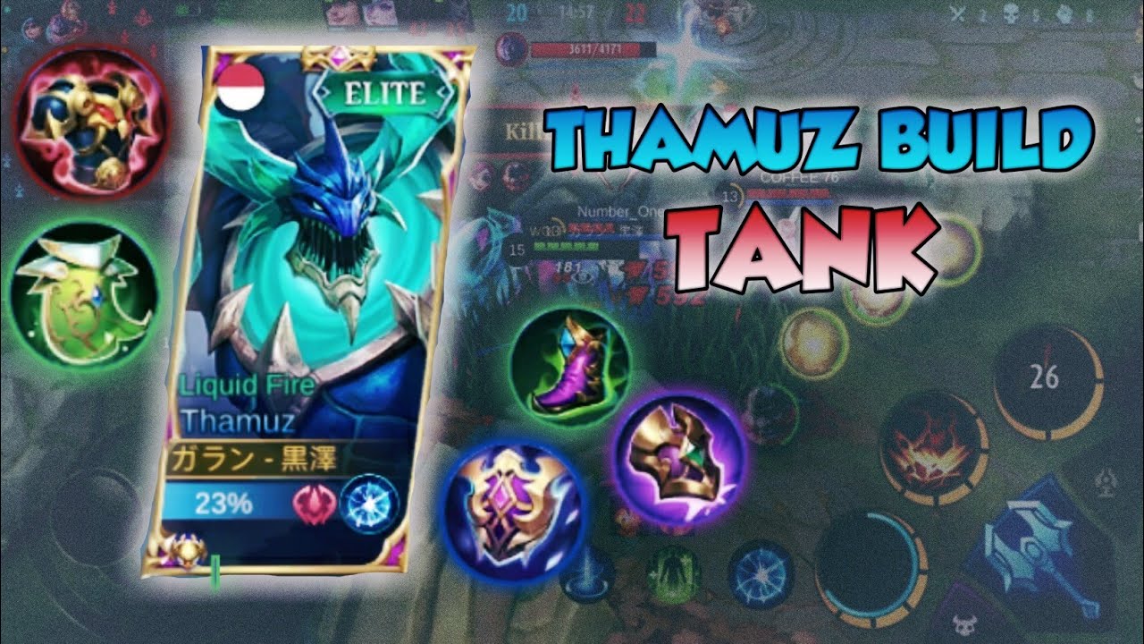Thamuz Build Tank!! | Thamuz Gameplay & Build | Mobile Legends Bang ...