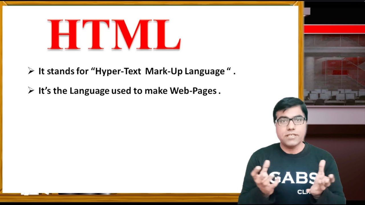 Introduction to HTML in Hindi | Html in Hindi| HTML class 12|HTML Class ...