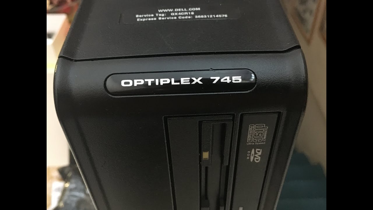 Dell Optiplex 745 Desktop Computer (Windows 10) - YouTube