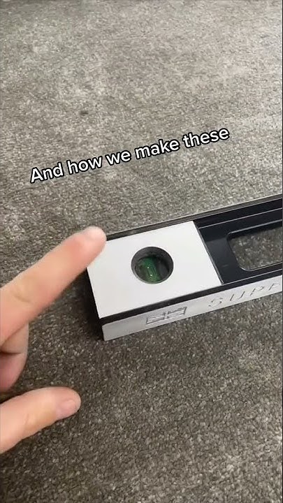 How we make Spirit Level Vial Protectors #Shorts - YouTube