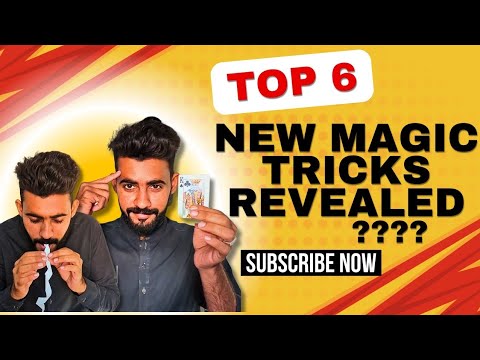 6 NEW MAGIC Tricks Revealed | TUTORIALS | How to do Magic - YouTube