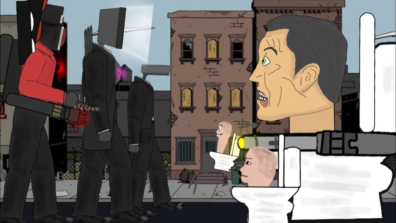 Skibidi Toilets, Boss vs Camera Man, Titan Speaker Man and Titan Tv Man ...