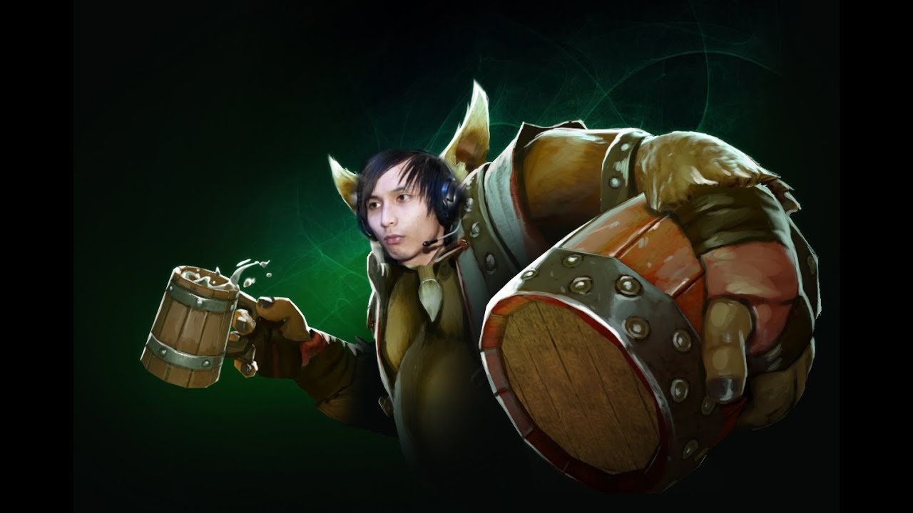 [Dota 2] Stream moments - Singsing Brewmaster - pub game - YouTube